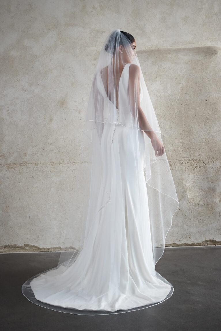 Bridal Veils Russian Braid Veil — Evelie